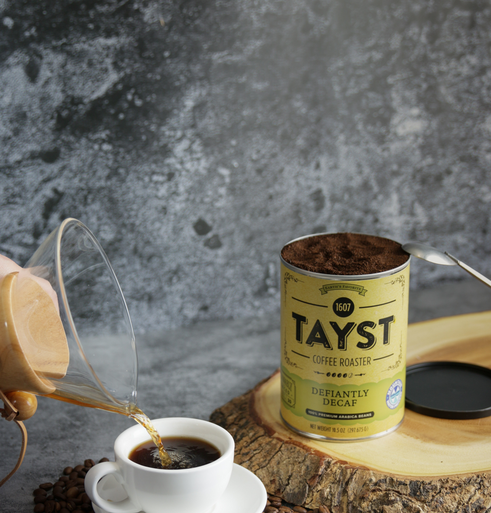 Ground coffee